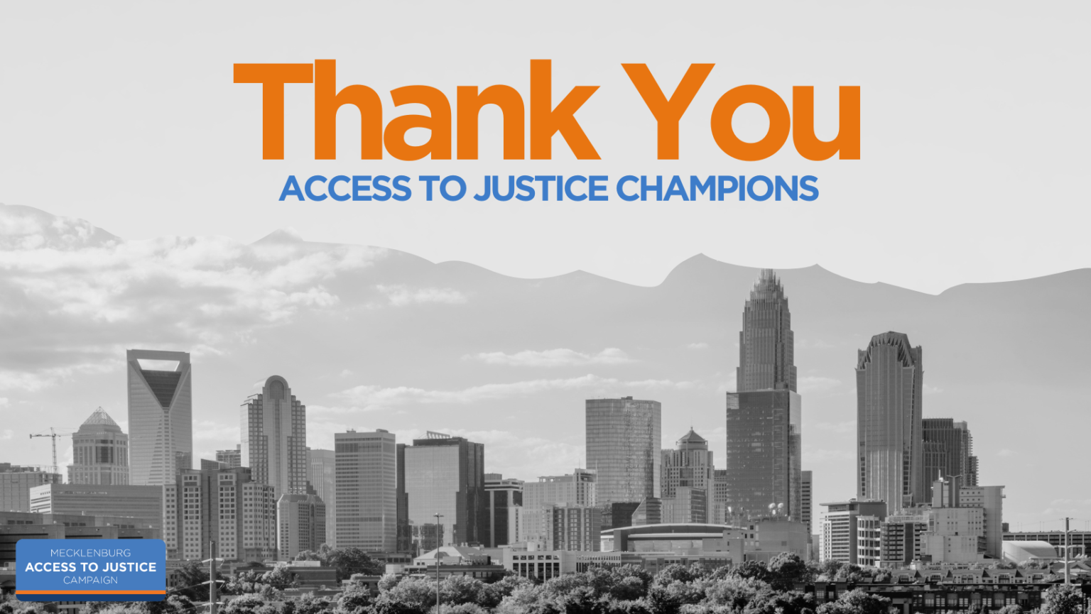 2022-2023 Access to Justice Champions – Charlotte Center for Legal Advocacy